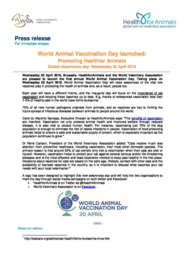 promoting healthier animals - HealthforAnimals